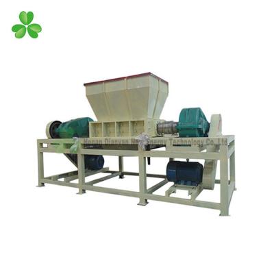 China H13 Blade Twin Shaft Shredder / Aluminium Can Shredder Machine SGS / ISO for sale