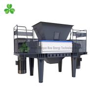 China H13 Blade Twin Shaft Shredder / Aluminium Can Shredder Machine SGS / ISO for sale