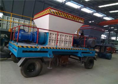 China Industrial Plastic Waste Shredding Machine 2 Tons Capacity OEM Color for sale