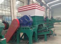 China Two Shaft Car Tire Recycling Plant Waste Tyre Recycling Mchine Custom Color for sale