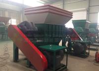 China Two Shaft Car Tire Recycling Plant Waste Tyre Recycling Mchine Custom Color for sale