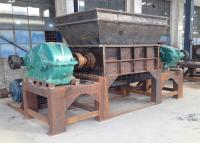 China Two Shaft Car Tire Recycling Plant Waste Tyre Recycling Mchine Custom Color for sale