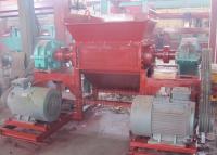 China Twin Shaft Industrial Shredder Machine Rubber Tire Shredder 2.5 Tons Capacity for sale