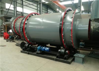 China Sludge Rotary Triple Drum Dryer Rotary Industrial Small Size For Building Materials for sale