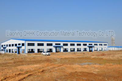 China Easy Installation Steel Structure Workshop Q355 Q235 With Aluminium Alloy Window for sale