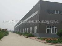 China PVC Downpipe Steel Structure Warehouse With Sandwich Panel Wall for sale