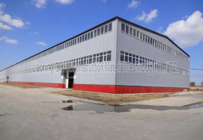 China Steel Structure Workshop Factory With Aluminium Alloy Windows for sale