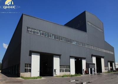China Heavy steel structure workshop Q235 Q355 with 200T crane for sale