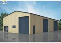 China Highly Resilient Steel Structure Warehouse Single Layer Double Span Double Slope for sale
