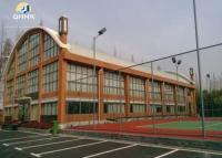 China QHHK Customizable Metal Buildings , Stadium Steel Structure  GB/AISC/EN/JIS  Standard for sale