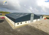 China Agricultural Steel Buildings , Steel Framed Farm Buildings With Ventilation System for sale