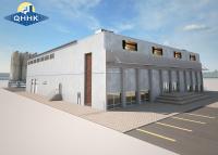 China Custom Space Frame Steel Structure Prefabricated Metal Warehouse for sale