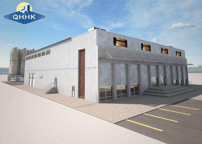 China Custom Space Frame Steel Structure Prefabricated Metal Warehouse for sale