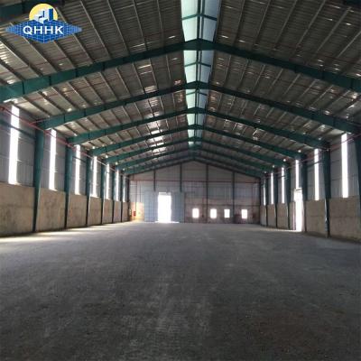 China Q355 Steel Structure Warehouse Galvanized Surface Treatment for sale