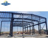 China Wide Span Modular Supply Metal Building Warehouse With Sandwich Panel for sale