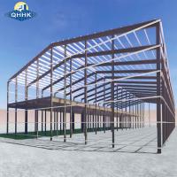 China Large Heavy Seismic Safety Steel Structure Shed With Mezzanine for sale