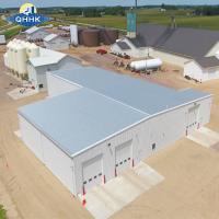 China Prefabrication Custom Steel Structure Buildings Pvc Rainspout for sale