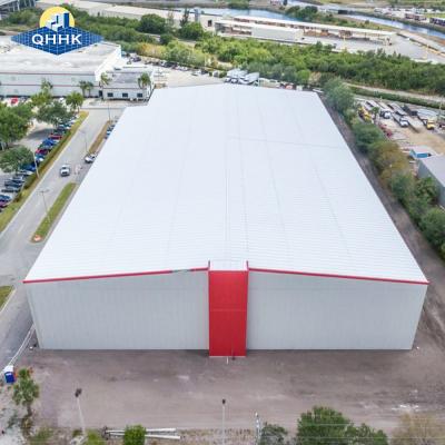 China Single Span Multi Span Steel Structure Workshop Prefabricated Q355 Building Frame for sale