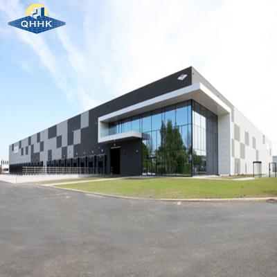 China Hot Dip Galvanised Prefab Metal Shop Kits Industrial Construction Gb Standard for sale