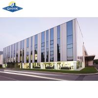 China Hot Dip Galvanized Prefabricated Steel Warehouse Q235 Q355 Heavy Duty for sale