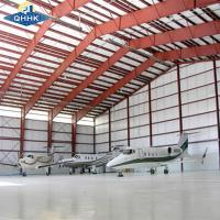 China Custom Electric Door Q235 Steel Structure Hangar Prefabricated Gb Standard for sale