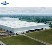 China Industrial Light Gauge Steel Structure Workshop With 20 Ton Crane for sale