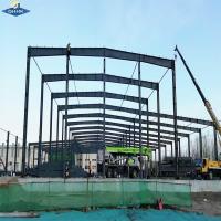 China Customizable Industrial Style Prefabricated Prefab Steel Structure With Mezzanine Floors for sale