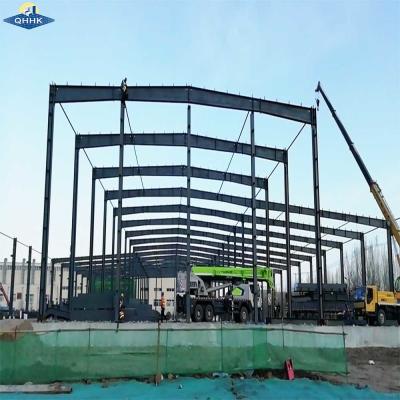 China Customizable Industrial Style Prefabricated Prefab Steel Structure With Mezzanine Floors for sale