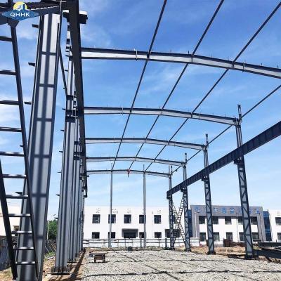 China Prefab Industrial Shed Metal Insulated Roof Steel Warehouse Building Good Design Low Cost for sale