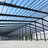 China Modular Prefabricated Steel Structure Warehouse High Quality Structural Metal Frame for sale