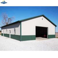 China Design Large Span Single Two Story Prefabricated Steel Structure Warehouse for sale