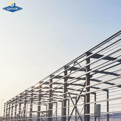 China QHHK H Beam I Beam Pre Fab Steel Structure High Rise Building for sale