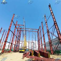 China Optional Fire Protection System Steel Structural Constructions with Sandwich Panel Roof and Wall for sale