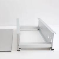 China 2-9m Length Rectangular Trough Cable Trays for Cable Support and Management for sale