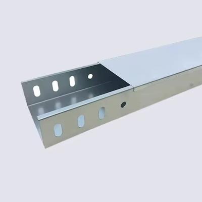 China Wall Mount Silver Wireway Cable Trays for Streamlined Cable Management Solutions for sale
