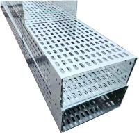 China Accessories Connectors Hot Dip Galvanized Wireway With 50mm-1000mm Width for sale