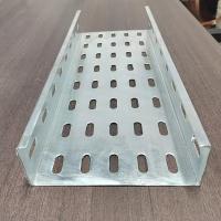 China Galvanized Cable Tray for Regular Round Cable Management System for sale
