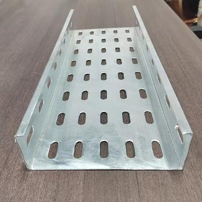 China Galvanized Cable Tray for Regular Round Cable Management System for sale