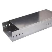 China Electropolished or Powder Coated Stainless Steel Cable Tray for Ventilation and Durability for sale