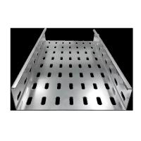 China Customized Length Stainless Steel Cable Tray With Non Combustible Fire Resistance 100mm Width for sale