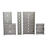 China Customized Length Stainless Steel Cable Tray with Rectangular Shape and Air Circulation for sale