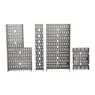 China Customized Length Stainless Steel Cable Tray with Rectangular Shape and Air Circulation for sale