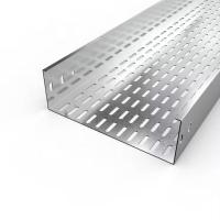China 100mm Width Corrosion-resistant Cable Ladder for Customized Cable Tray Length and Custom Length for sale