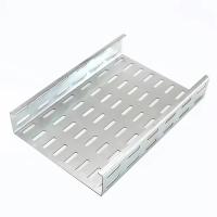 China grade Steel Cable Channel for Cable Tray Electropolished Finish 50mm-1000mm Width Sturdy for sale
