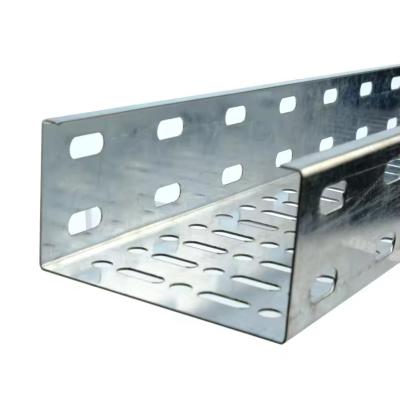 China 100mm Width Corrosion-resistant Cable Ladder for Customized Cable Tray Length and Custom Length for sale