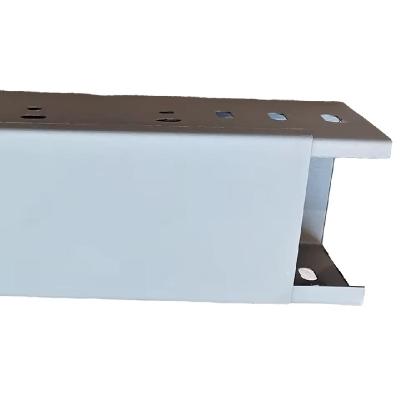 China Steel Cable Tray for Heavy Duty Applications Powder Coated Finish Bend Radius 2-9m for sale