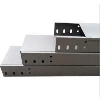 China Fireproof Cable Tray Wall mounted Installation with A1 Fireproof Rating and Silver Finish for sale