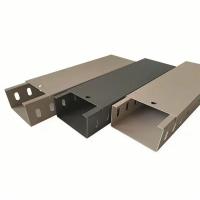 China Cable Support Fireproof Cable Tray with Steel Material and Load Capacity Up To 1000 Lbs for sale