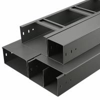 China Polymer Flame Retardant Materials Fireproof Cable Tray for Easy Installation Steel Construction for sale