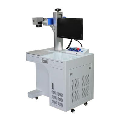 China Stainless Steel Metal Fiber Laser Marking Machine For Aluminum 7000mm/s for sale